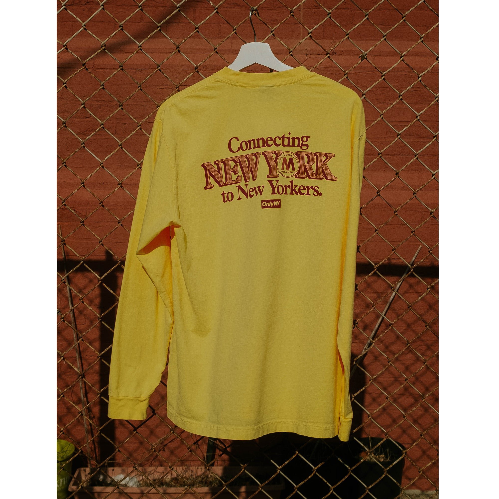 MTA Connecting New York Long Sleeve Pocket T-Shirt – Only NY
